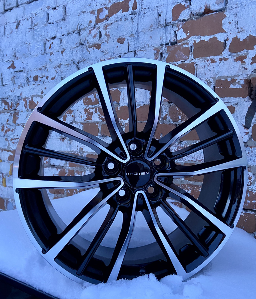 Колесный диск Khomen Wheels 18x7" PCD5x114.3 ET45 D60.1 Литой - купить ...