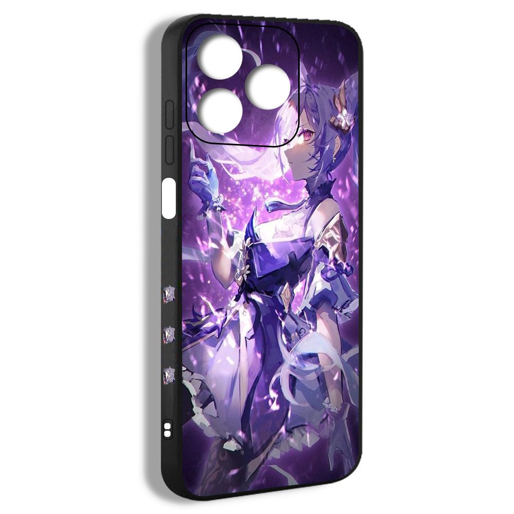 чехол для смартфона Подходит для Tecno Spark 10c кэ цин геншин Кецин аниме рисунок Keqing