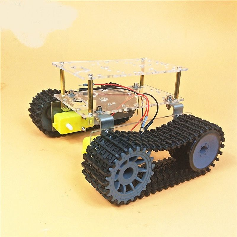 Набор для моделирования Ардуино (Arduino) 4WD Carгусеничное колесо V3.0Подходит для различных ...