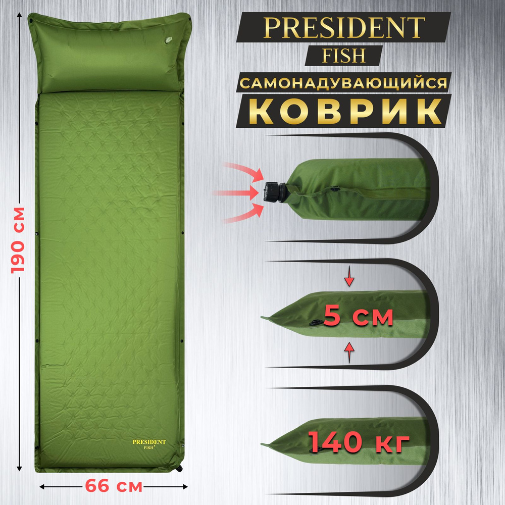 Самонадувающийся коврик - купить с доставкой по выгодным ценам в ...