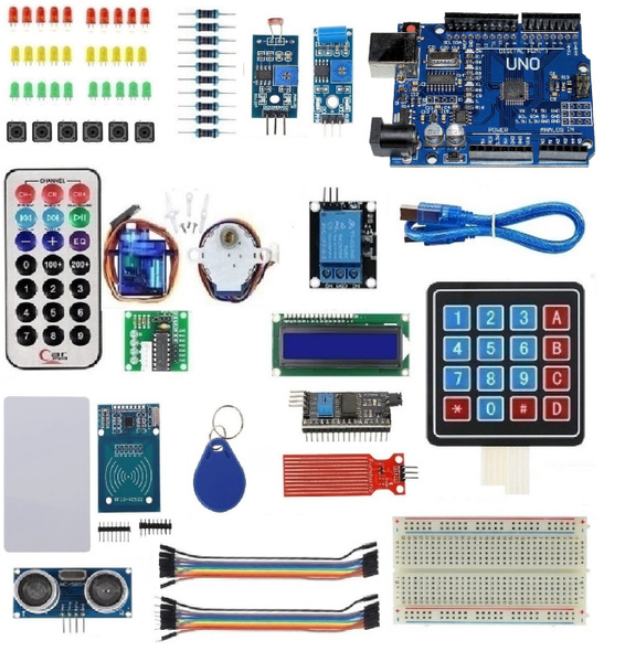 Набор для моделирования МП 1 Arduino на базе контроллера Arduino Uno R3 купить на Ozon по низкой
