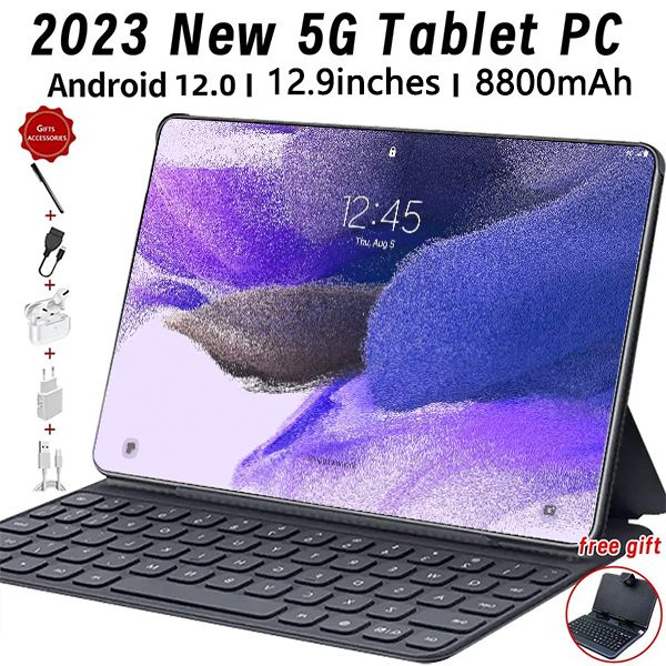 KLKL Планшет PB-14pro-ptjp 12.9" IPS 1920x1200, 8 ГБ / 256 ГБ 8800 черный купить c доставкой на ...