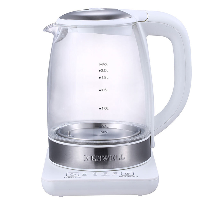 Купить электрический чайник Kenwell KEN2027, Стекло по низкой цене ...