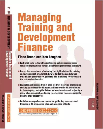 Managing Training and Development Finance | Green Fiona, Langdon Ken ...