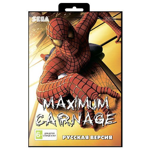 Игра Spider-Man and Venom - Maximum Carnage (16 bit, Русские субтитры ...