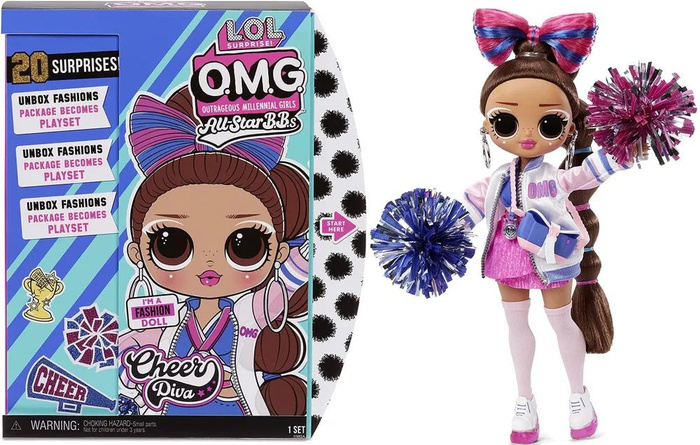 Кукла L.O.L. Surprise! LOL OMG Sports Competitive Cheerleading Cheer ...