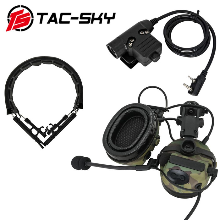 Тактическая гарнитура TAC-SKY Comtac 3 New ARC Helmet Rail Adapter with ...