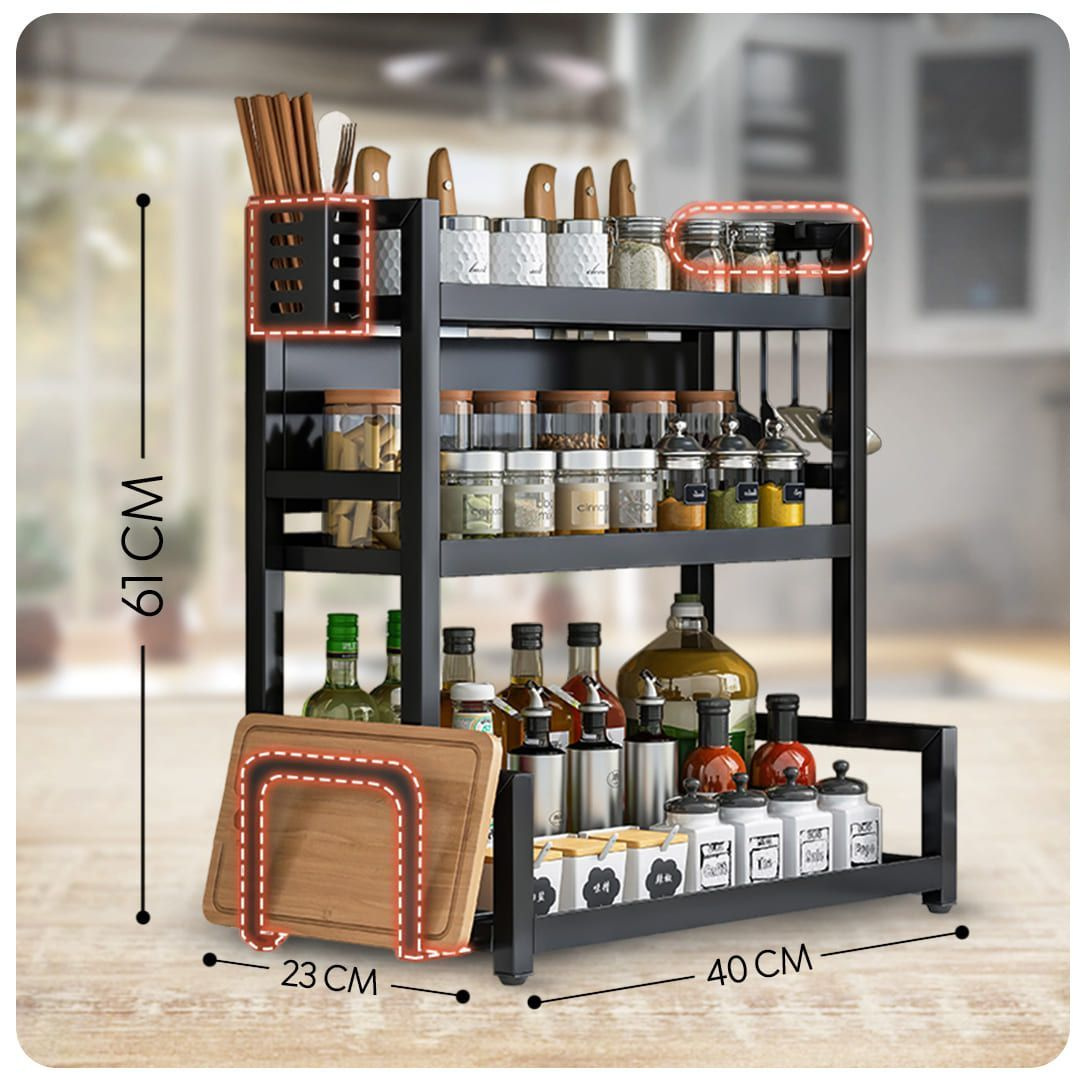 Держатель кухонный для кухонной утвари, для бокалов CINLANHOME, 40 см х ...