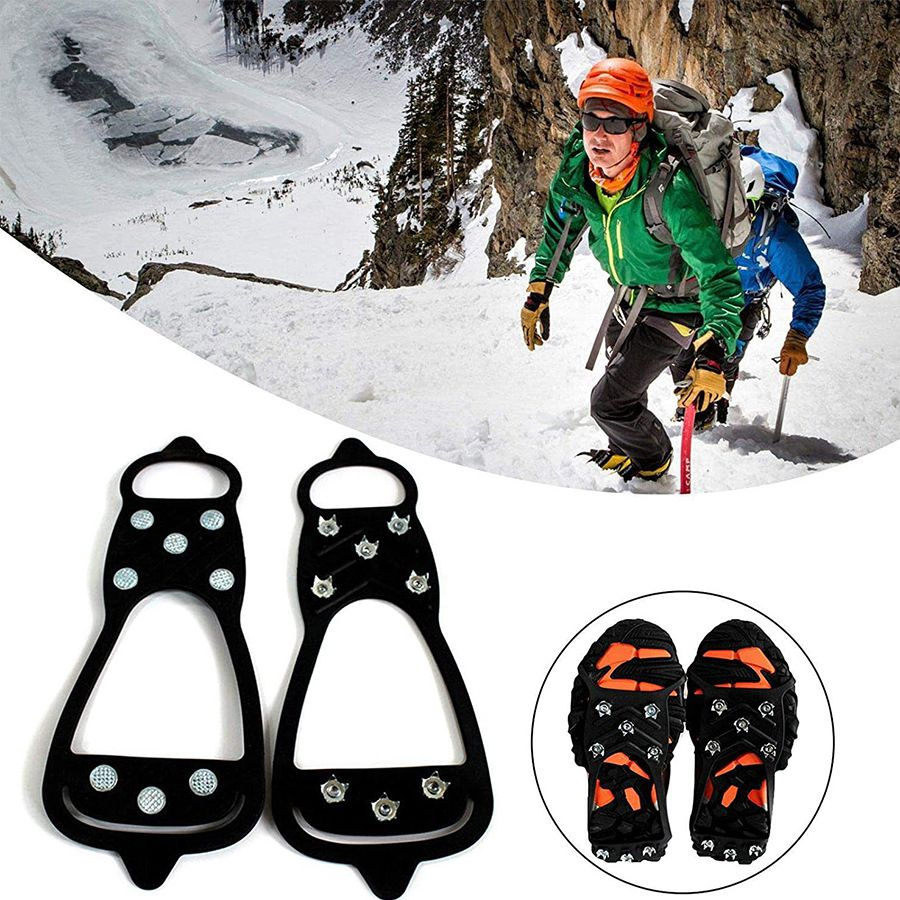 Ледоступы SimpleShop Ледоступпппы, Резина, Металл, черный купить c доставкой на OZON по низкой ...