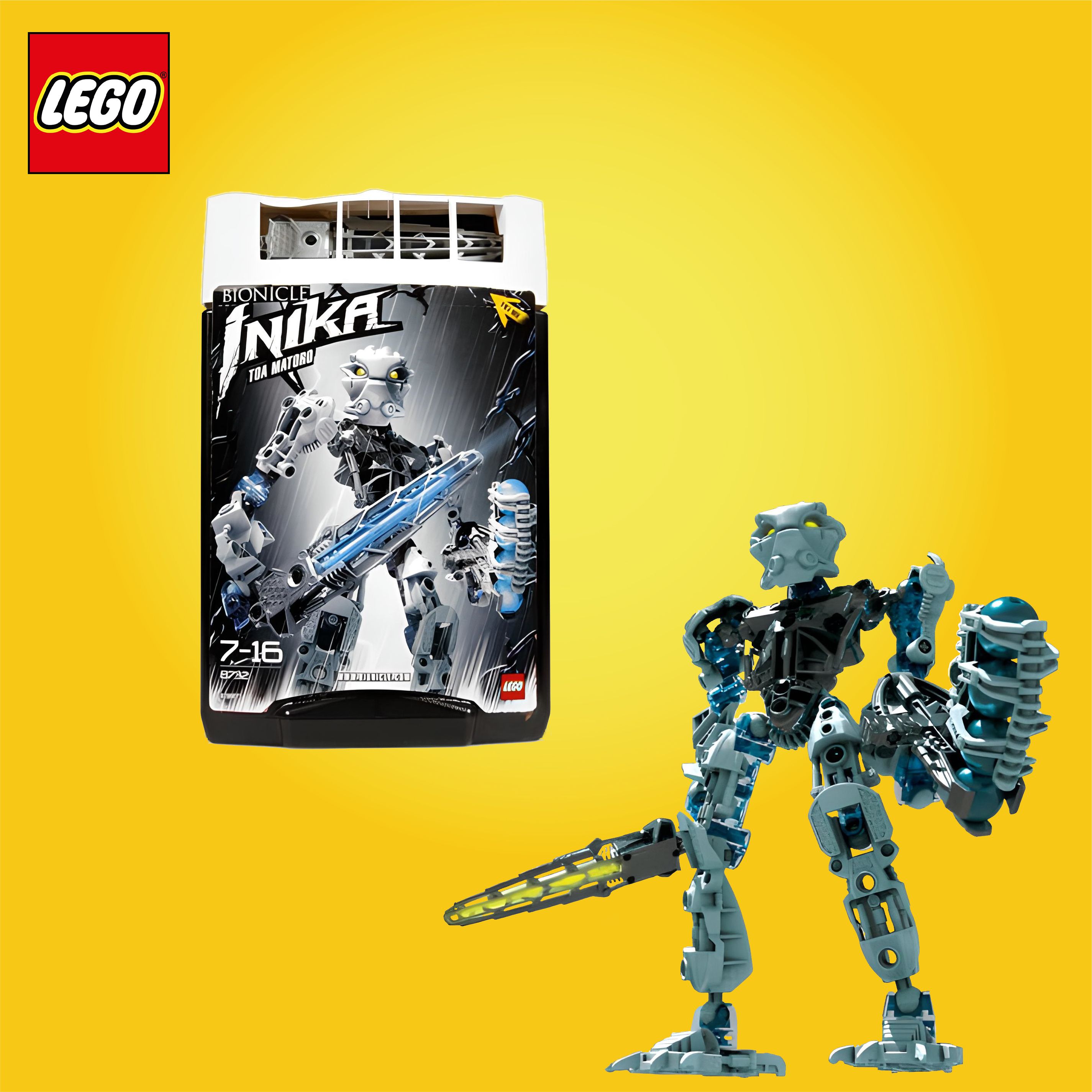 Конструктор LEGO BIONICLE 8732 Inika Toa Matoro набор лего бионикл ...