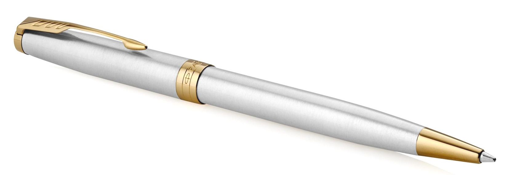 Ручка шариков. Parker Sonnet Core K527 (1931507) Stainless Steel GT M ...