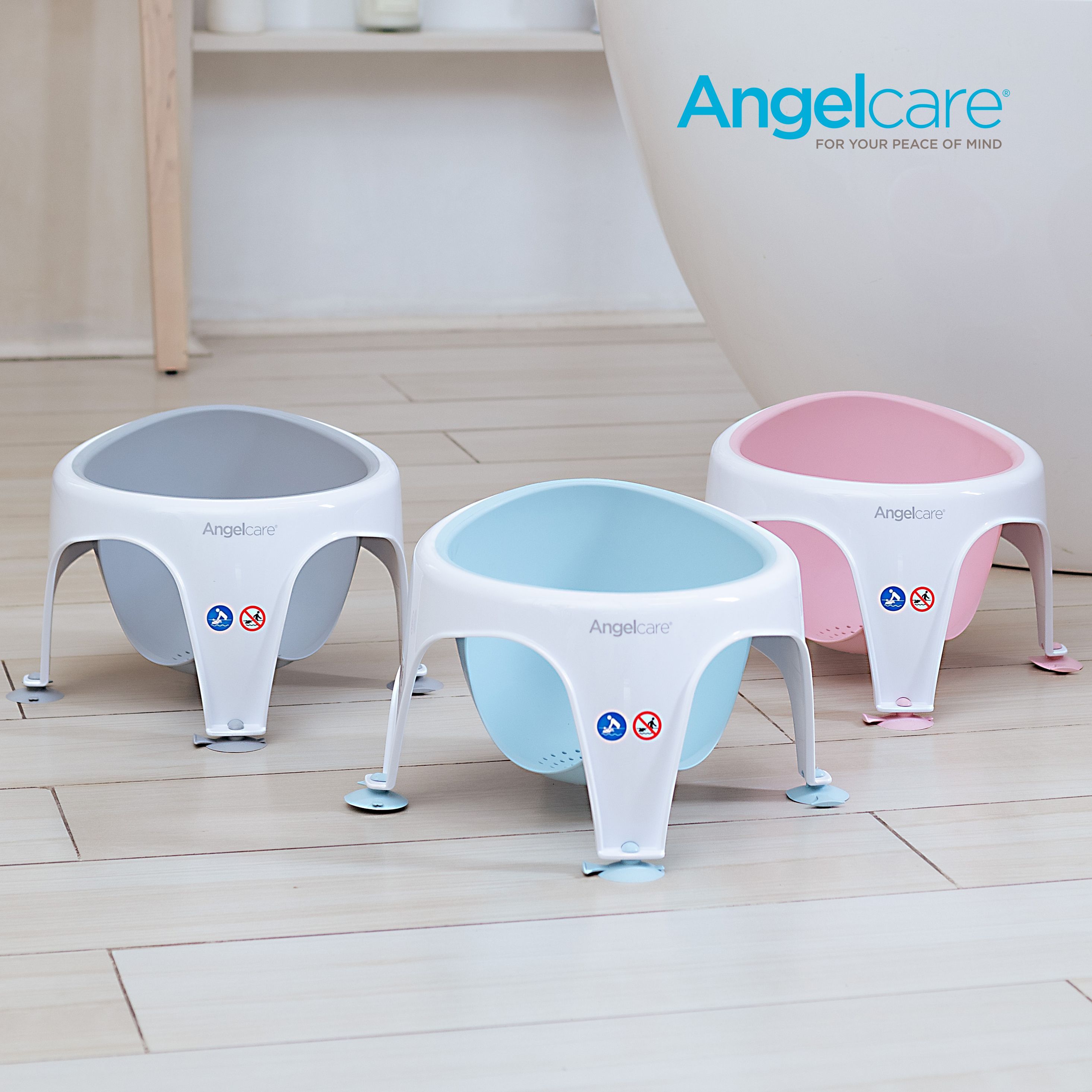 Сиденье для купания детей Angelcare Bath Ring, светло-голубой - купить с доставкой по выгодным ...