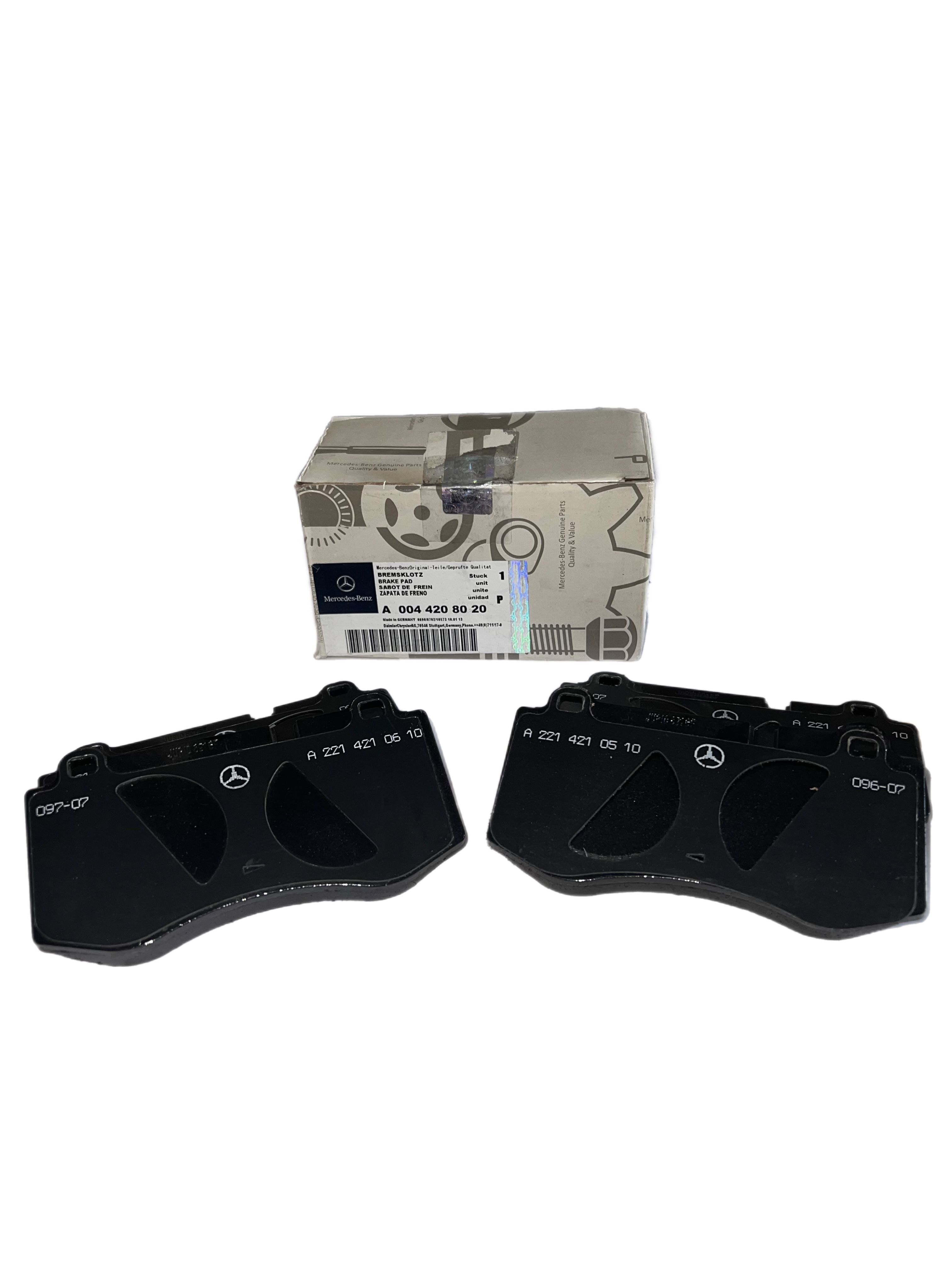 Колодки тормозные Mercedes-Benz A 004 420 80 20 Передние - купить по ...