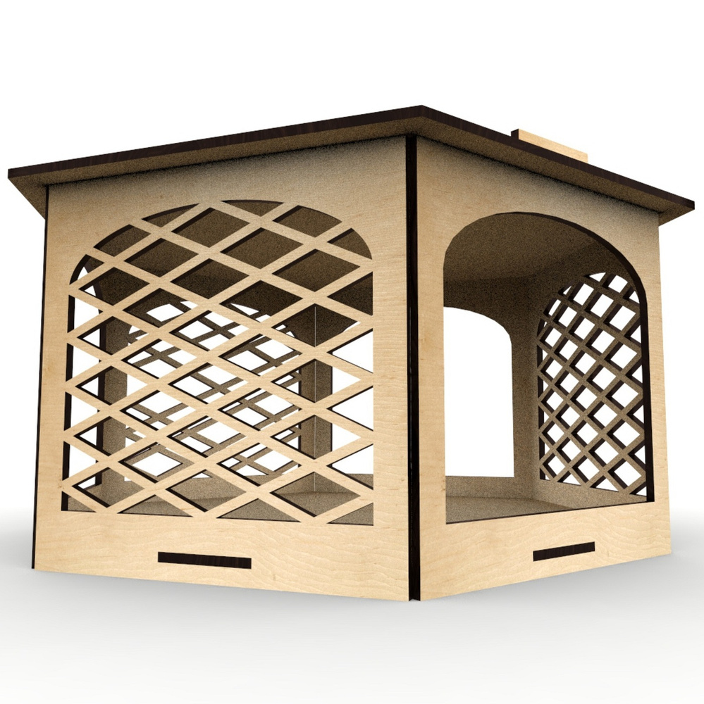 Conflate Кормушка "Веранда" Размер: 230х270х135 мм. - купить с ...