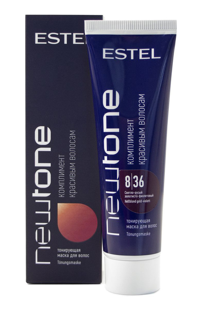 Estel Professional Newtone Тонирующая маска для волос, тон 8-36, 60 мл ...