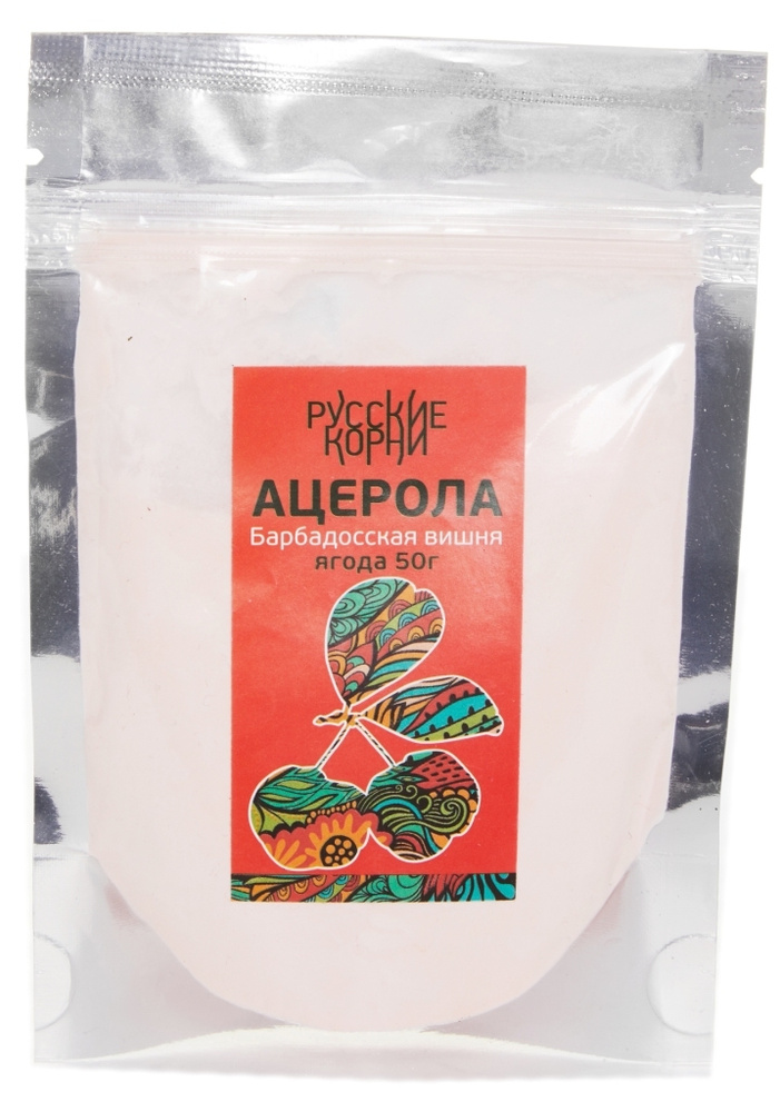 Русские Корни, Ацерола (вишня барбадосская) порошок экстракт 50 гр ...