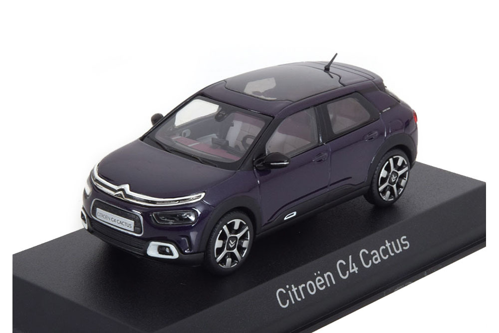 Модель коллекционная Citroen c4 new cactus (crossover) 2018 deep purple ...