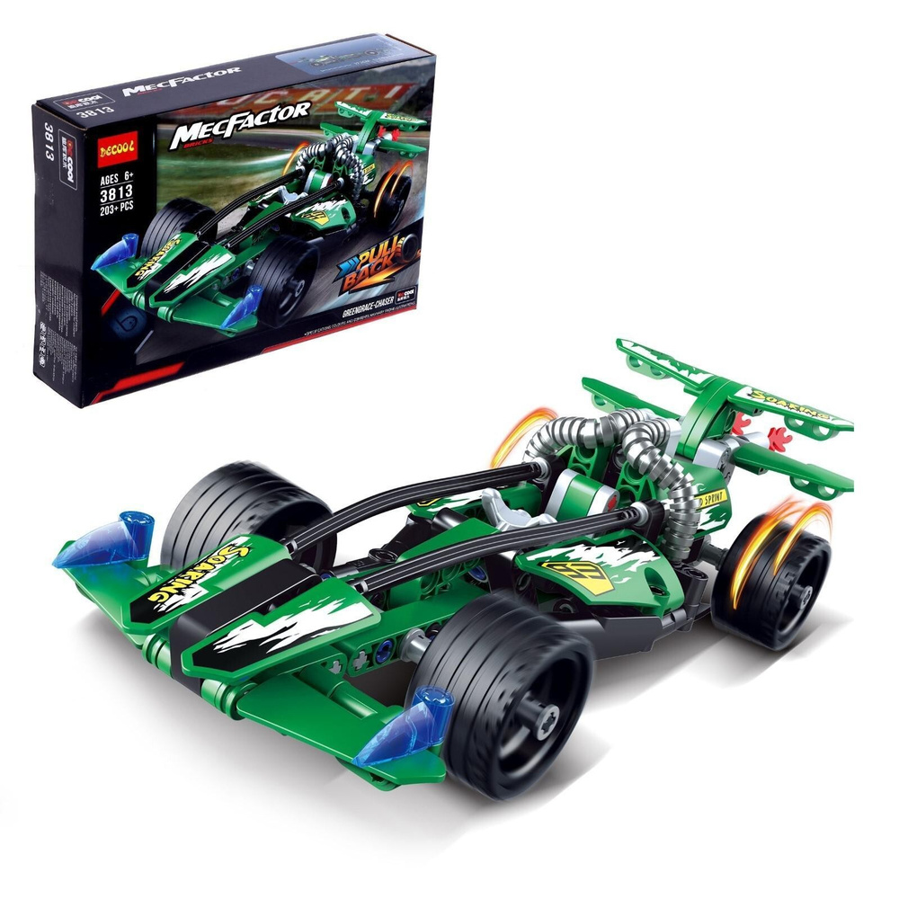 Конструктор Decool Гоночный болид 3813 / 203 детали - купить с доставкой по выгодным ценам в ...