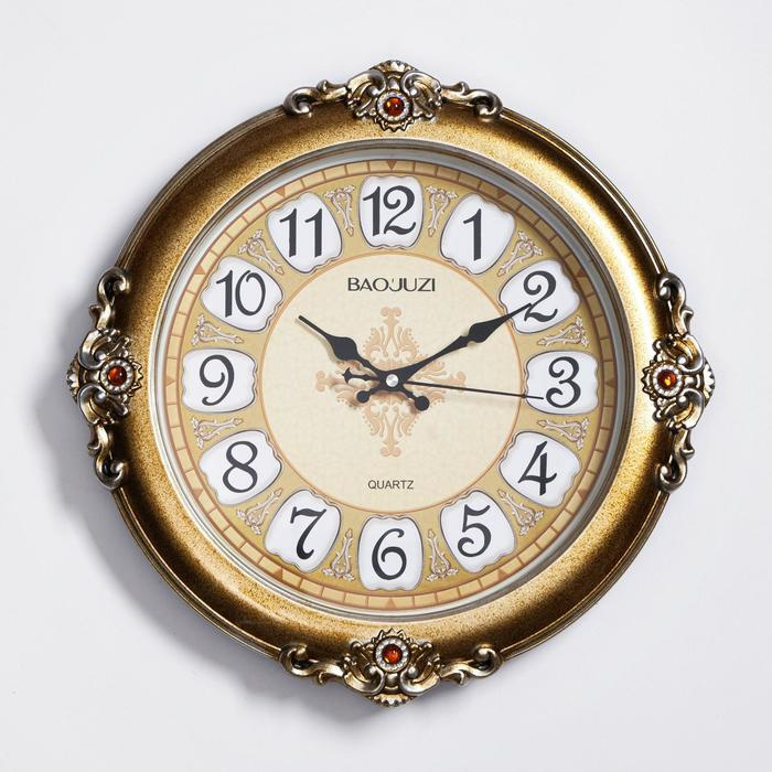 Часы настенные серия Интерьер Роскошь плавный ход D 38 5 см циферблат 27 5 см купить