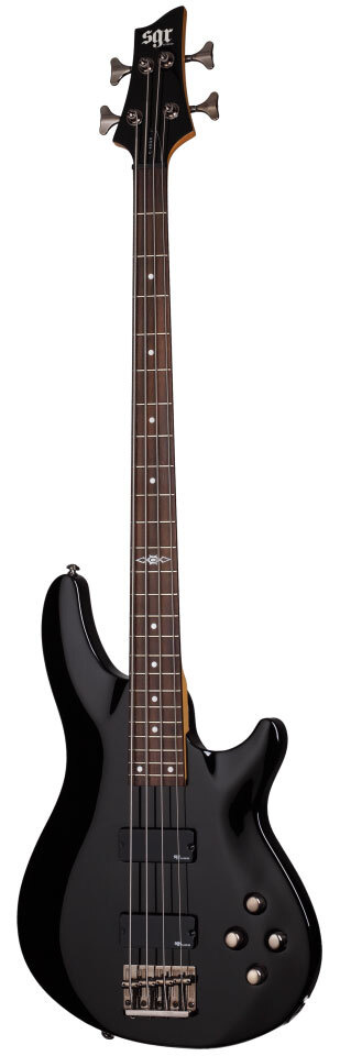 Бас-гитара 4 струны черная SCHECTER SGR C-4 BASS BLK - купить с ...