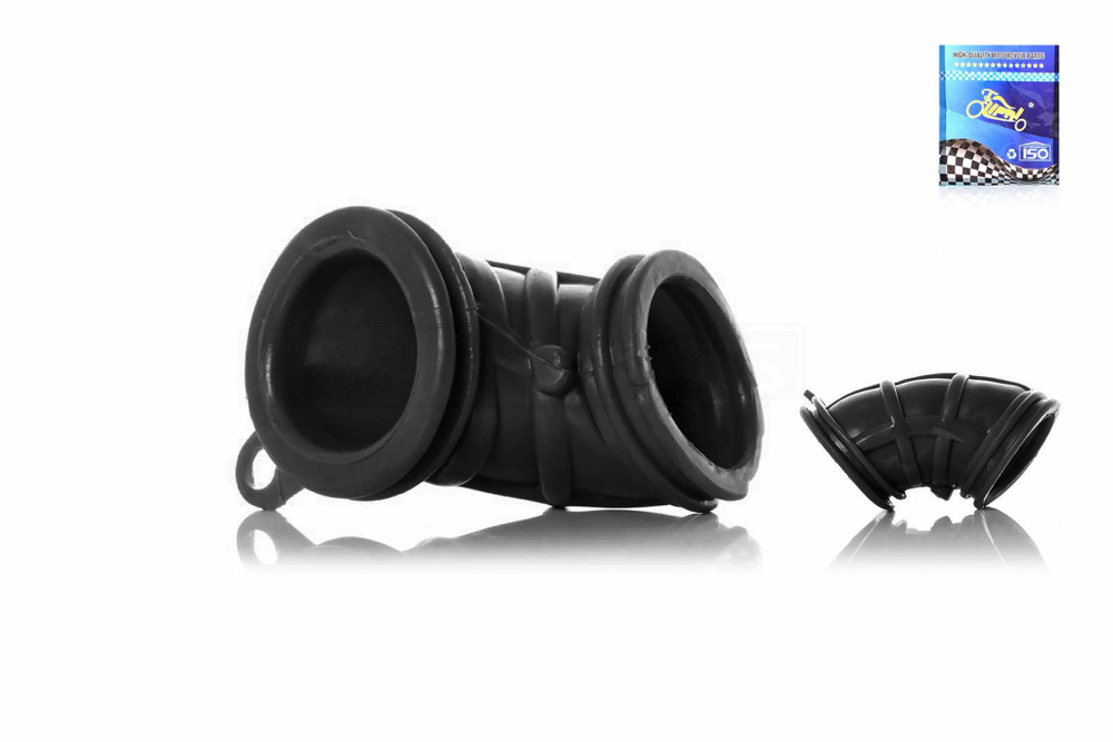 Патрубок воздушного фильтра на скутер мопед JOG 3KJ, 4JP, 5BM черный ...