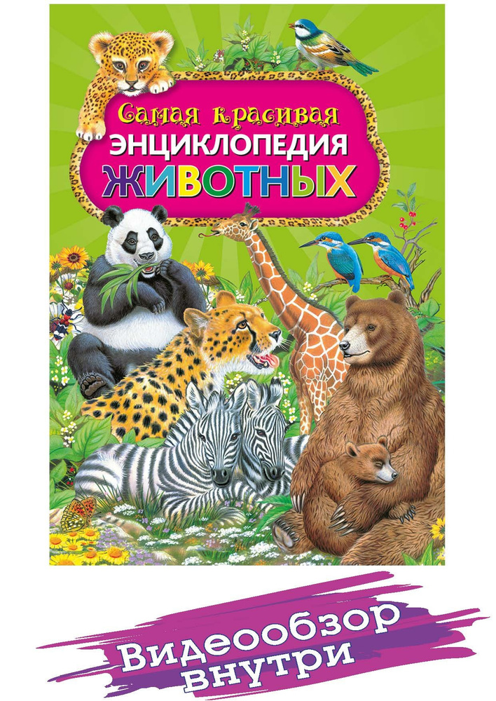 Самая красивая энциклопедия животных. Детские книги. Первая ...