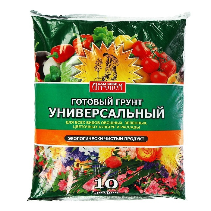 Грунт , универсальный, 10 л. - купить по низкой цене в интернет ...