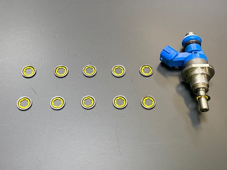 NEW NEW комплект из 10 штук теплоотражающих шайб для инжектора (LFV#/L3 ...