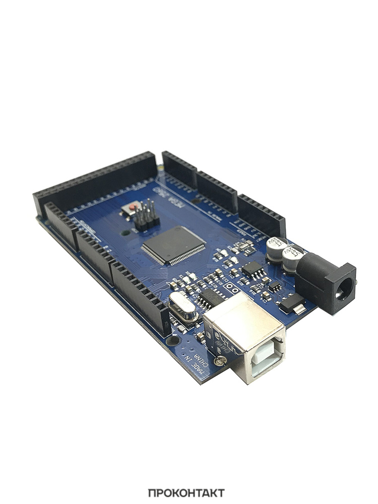 Отладочная плата Arduino Mega 2560 R3 купить с доставкой по выгодным