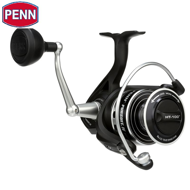 Катушка PENN Pursuit IV, Безынерционная, 8000, Передний фрикцион купить ...