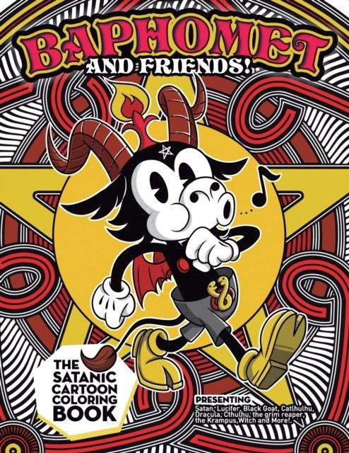 Baphomet and friends! The Satanic Coloring book - купить с доставкой по ...