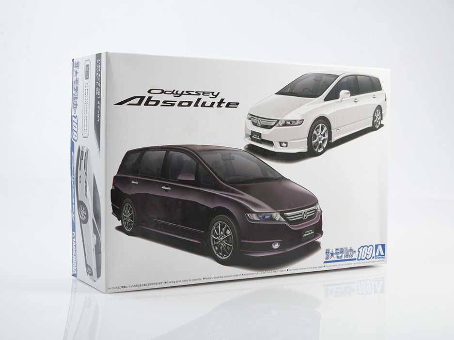 Сборная модель автомобиля Aoshima Honda RB1 Odyssey Absolute 06, масштаб 1/24 - купить с ...