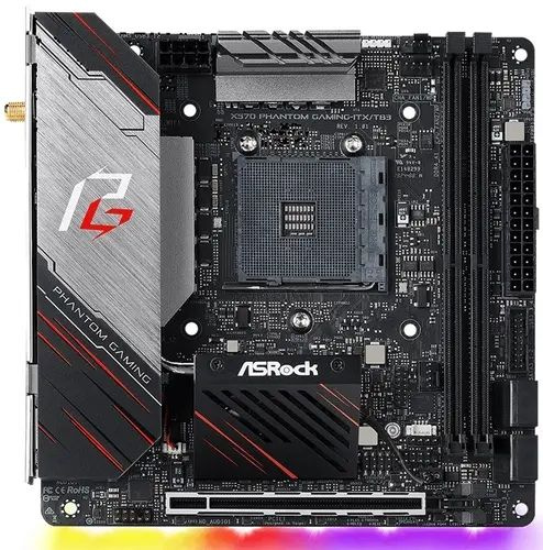 Материнская плата ASRock X570 Phantom Gaming-ITX/TB3 купить по низкой ...
