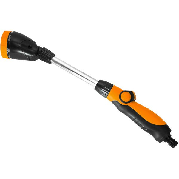 Садовый распылитель на штанге/ Насадка на шланг/Дождеватель Polyagro, 450мм, 8 режимов 7571944 ...