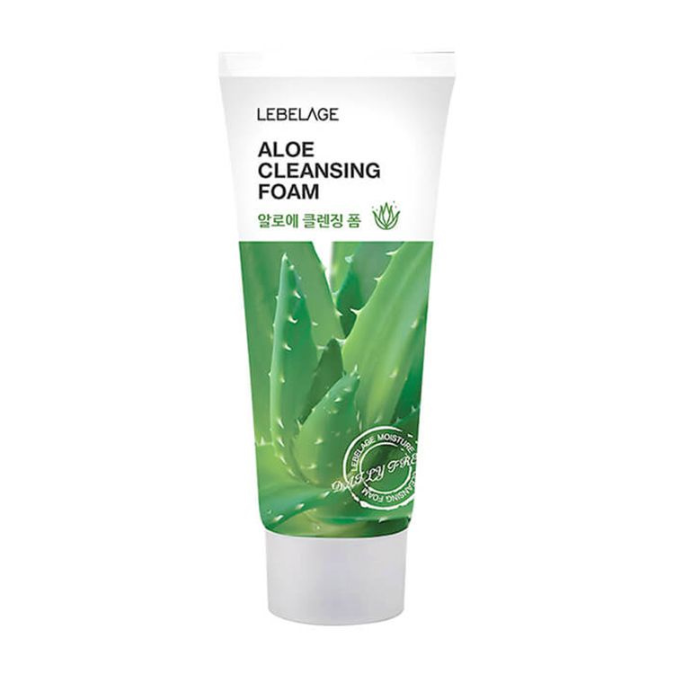Пенка для умывания с экстрактом алоэ ALOE CLEANSING FOAM 100 мл ...