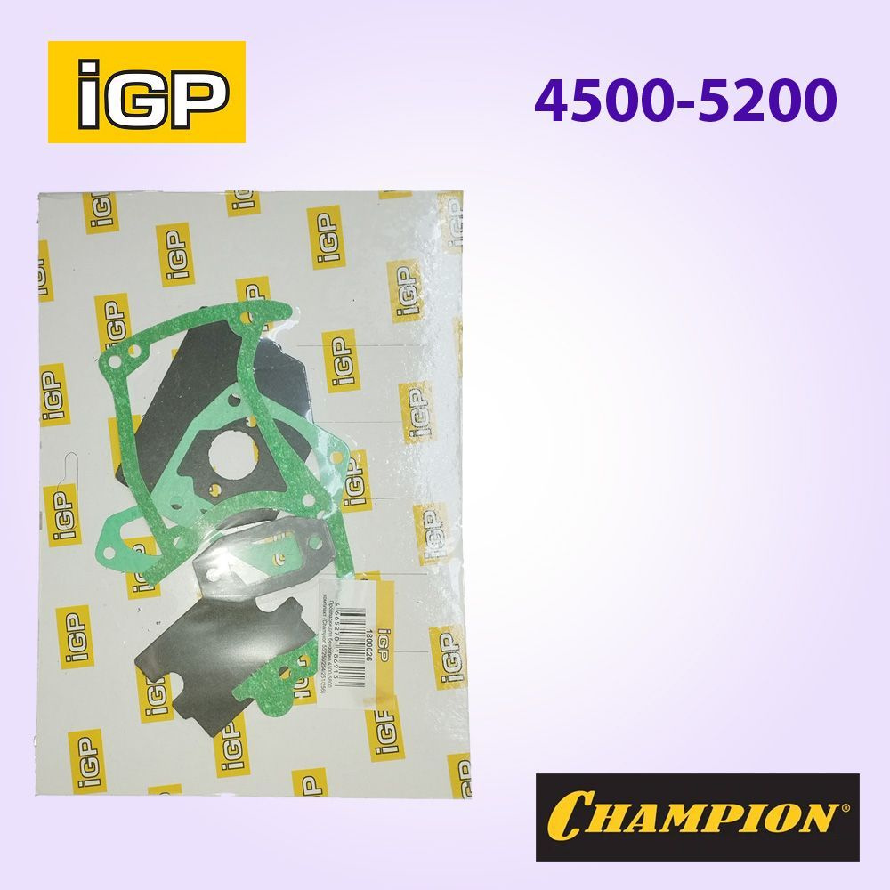 Набор прокладок для бензопил 4500-5800 комплект с сальниками(Champion 55/250/254/251/256 ...