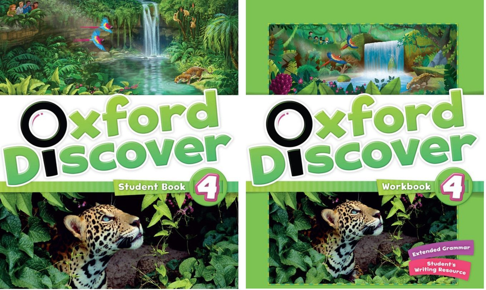 Oxford Discover Level 4: Students' Book + Workbook + диск - купить с ...