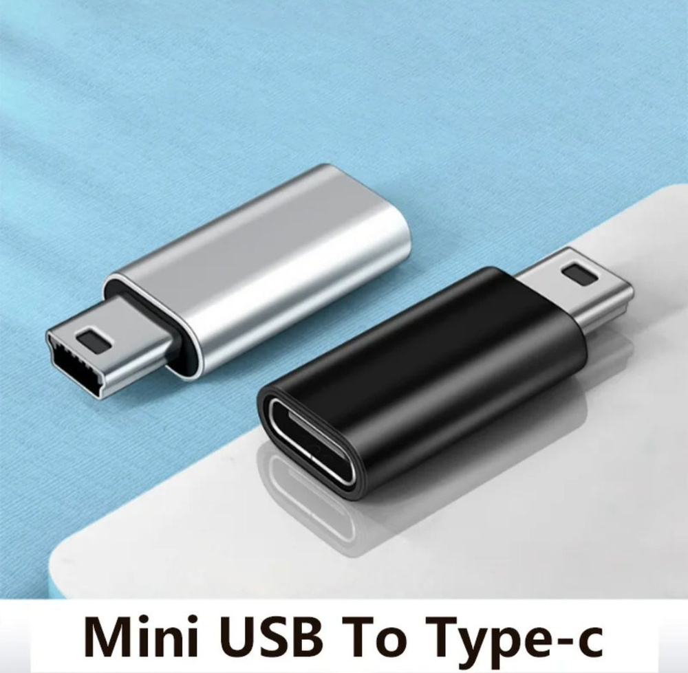 Переходник с Usb C на Mini Usb 2 0 переходник с Type C Мама на Mini