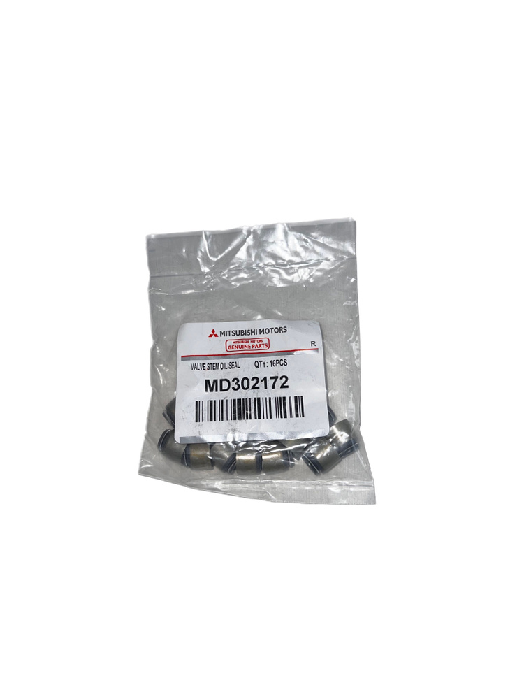 Колпачок маслосъемный Mitsubishi MD302172, 16 шт. (Lancer, Space Star ...
