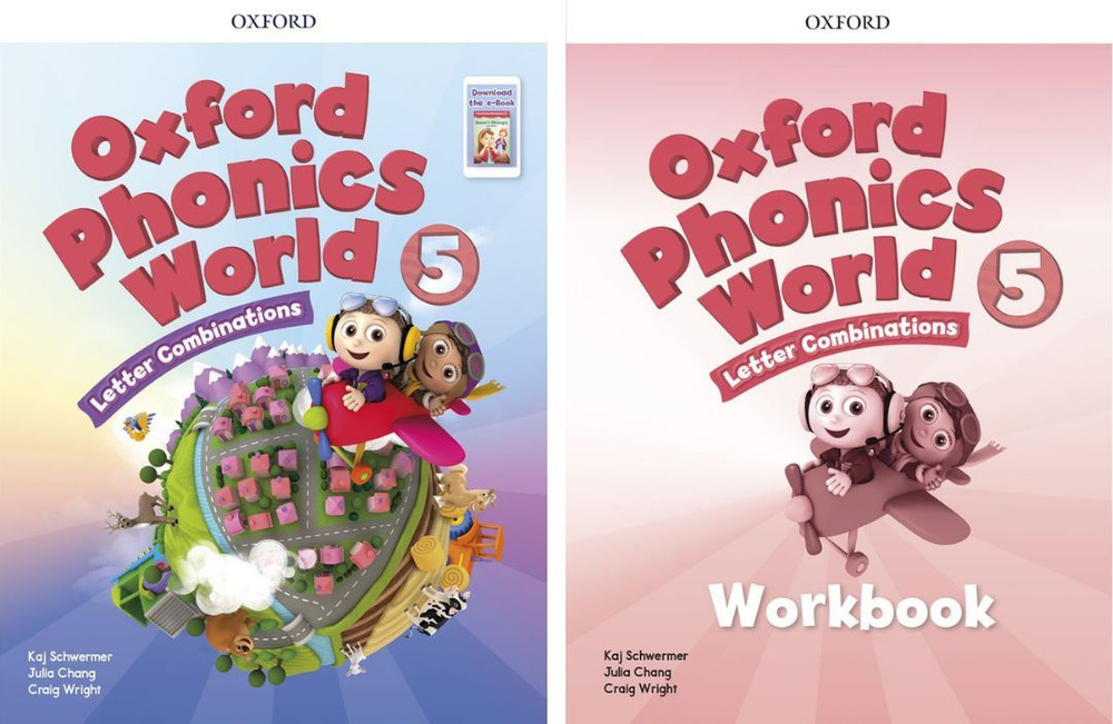 Oxford Phonics World: Class Book with Online Resource + Workbook / K ...