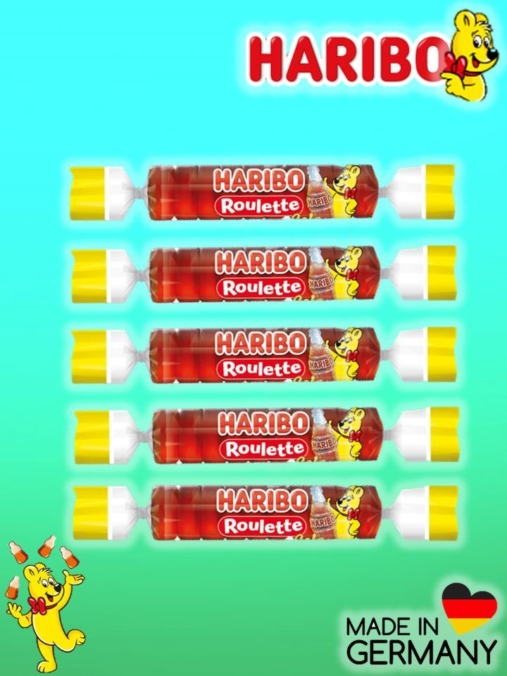 Жевательный мармелад Haribo Roulette Cola / Харибо Рулетка Кола , 25 г ...