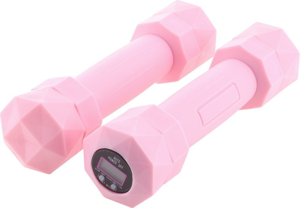 Гантели Набор регулируемых гантелей 2кг, с цифровым счетчиком ...