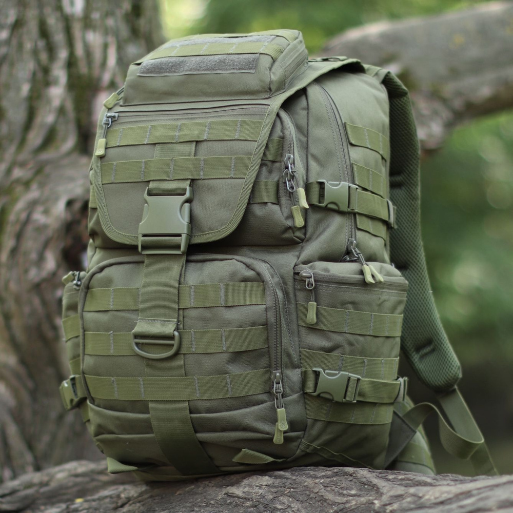 Тактический туристический штурмовой рюкзак 50л - купить с доставкой по ...