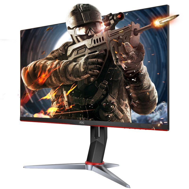 Монитор 24 дюйма AOC 24G2SP Безрамочный HD-дисплей с частотой 165 Гц 24 ...
