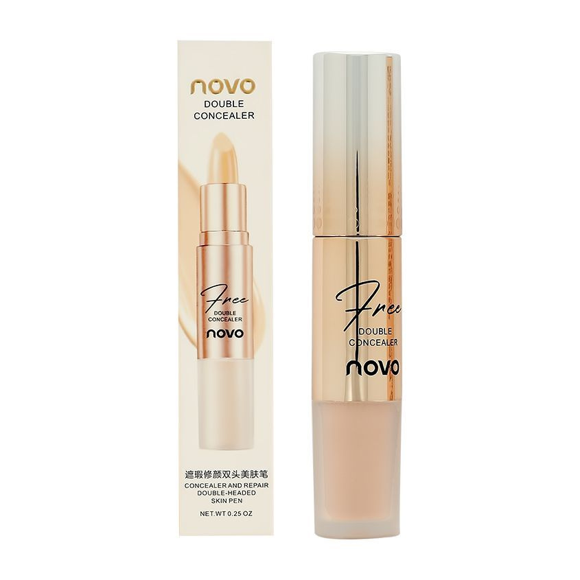 Консилер для лица NOVO DOUBLE 2 в 1 тон 01 - купить с доставкой по выгодным ценам в интернет ...