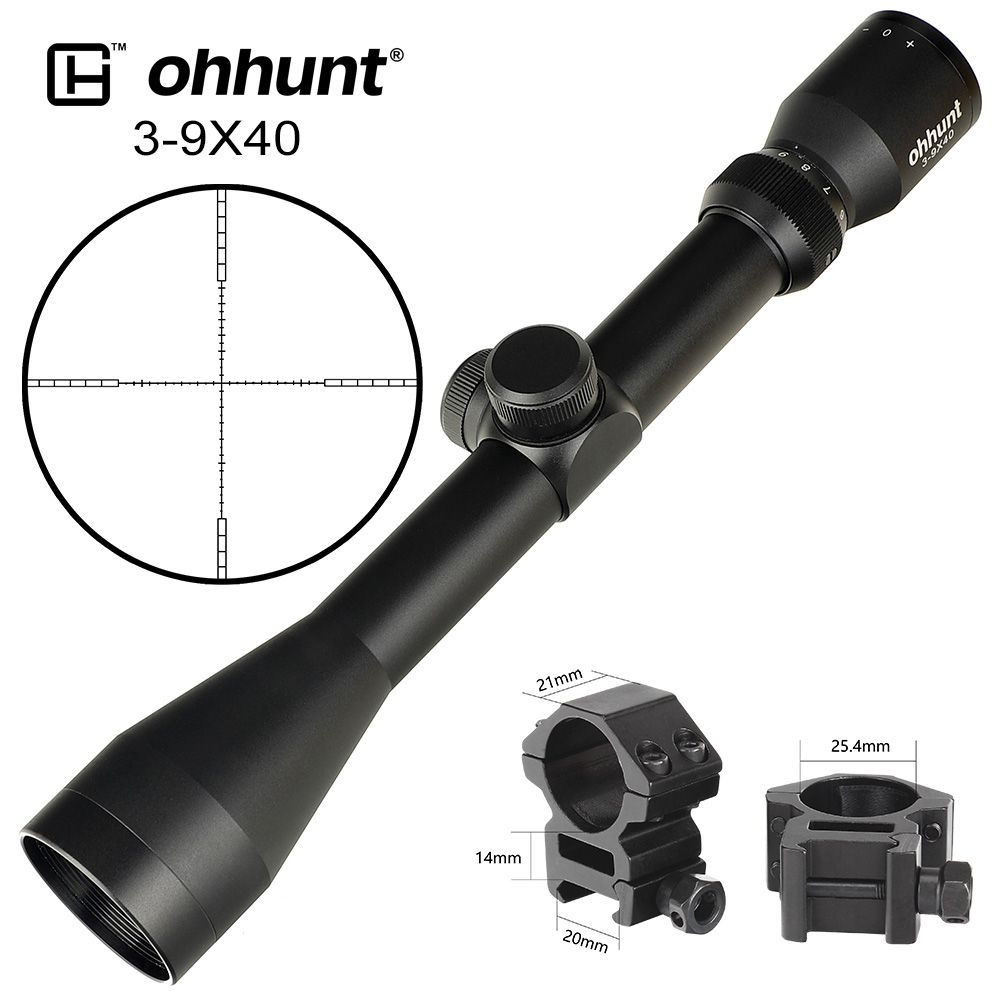 ohhunt 3-9X40 Scope Wire Rangefinder Reticle или Mil Dot Reticle Scope ...