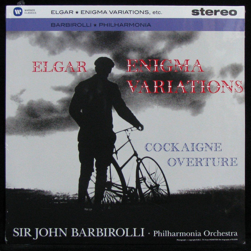 LP Sir John Barbirolli - Philharmonia Orchestra - Elgar Enigma ...