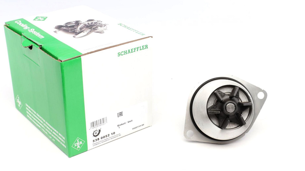 Насос системы охлаждения INA 538005210 Citroen, Peugeot 1.6L - INA арт ...