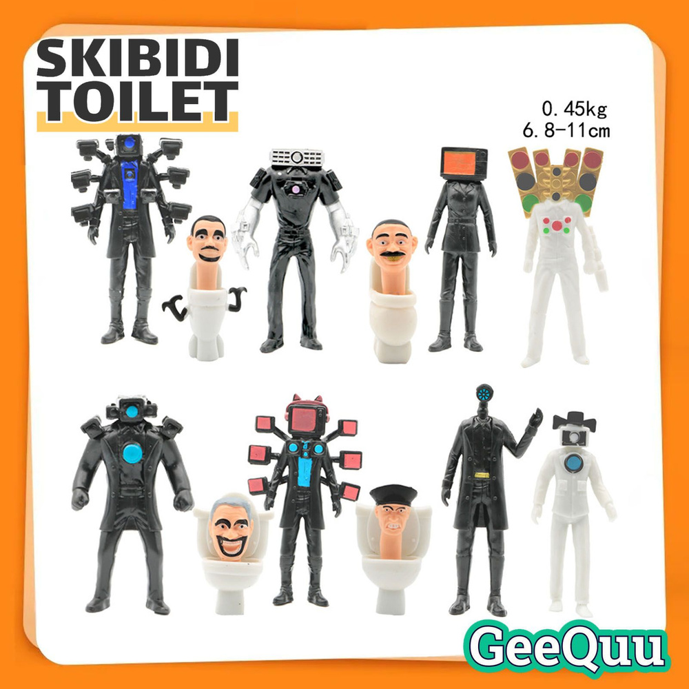 Skibidi Toilet TEAM vs. All MEN Camerman Фигурки и аксессуары - купить ...