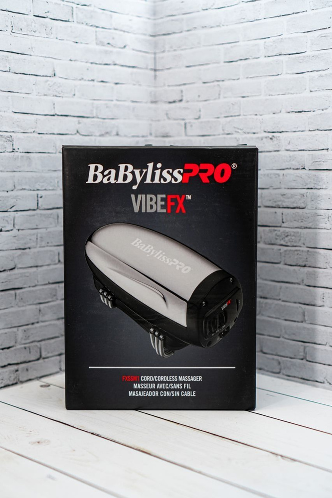 Профессиональный беспроводной массажер Babyliss PRO VIBE FX - купить с доставкой по выгодным ...